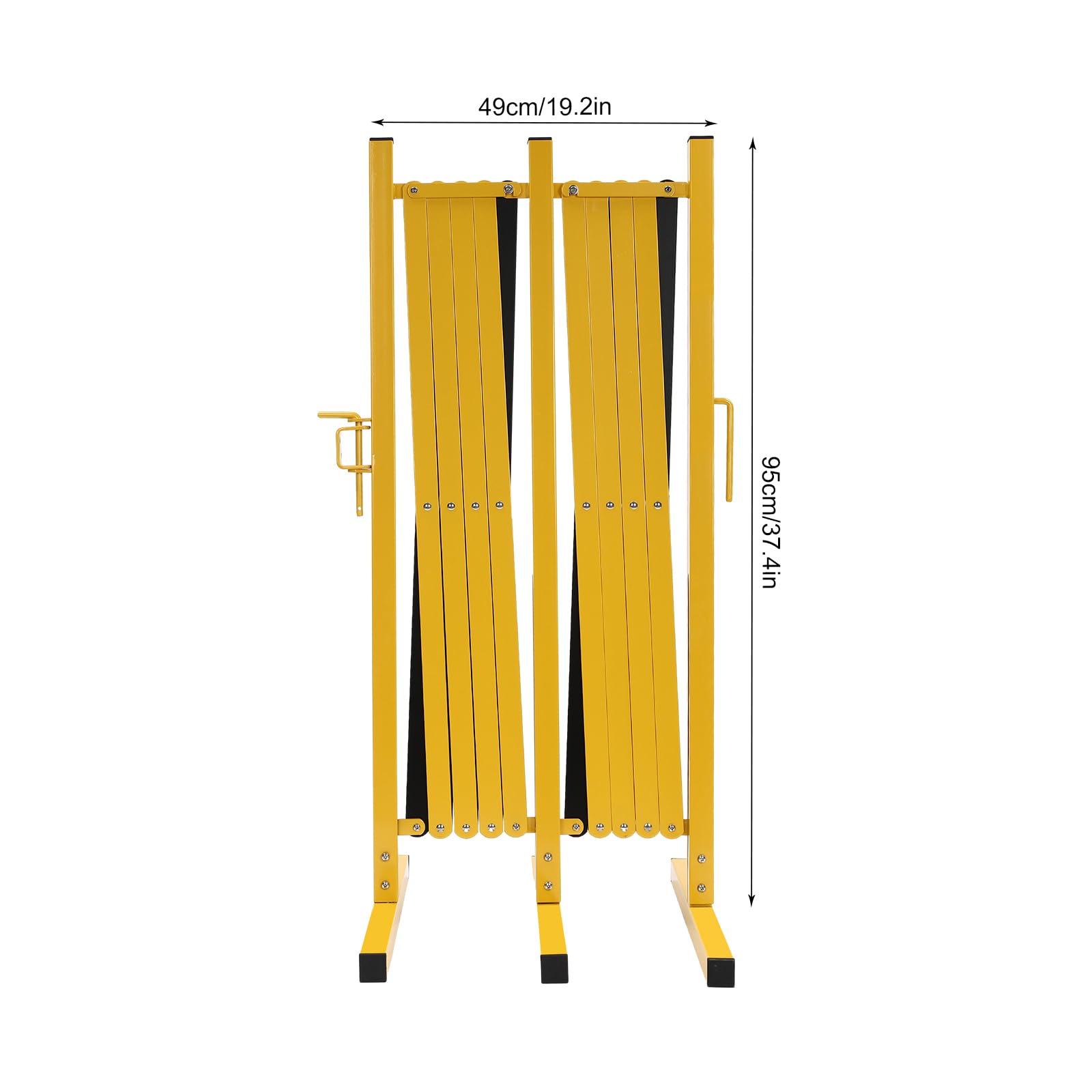 Barricade Xl 4 Panel Security Barricade 7.8FT - Heavy Duty PVC Crowd ...