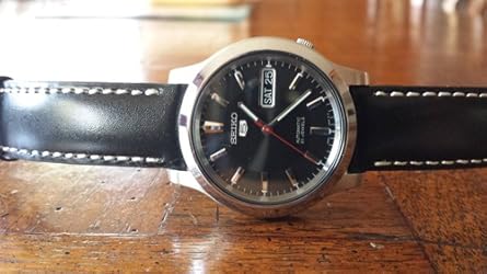 Amazon.com: SEIKO Men's SNK795 SEIKO 5 Automatic Stainless Steel Watch ...