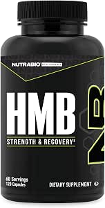Amazon.com: NutraBio HMB Supplement, Amino Acid, 1000mg, 120 Capsules ...