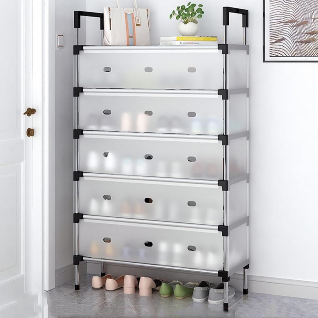 HAWAII Shoe Rack,6 Tier Shoe Organizer,Free Standing Shoe Storage,Dust ...