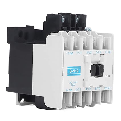 AC Contactor 20A, Small Strong Conductivity AC Contactor Electric Large ...