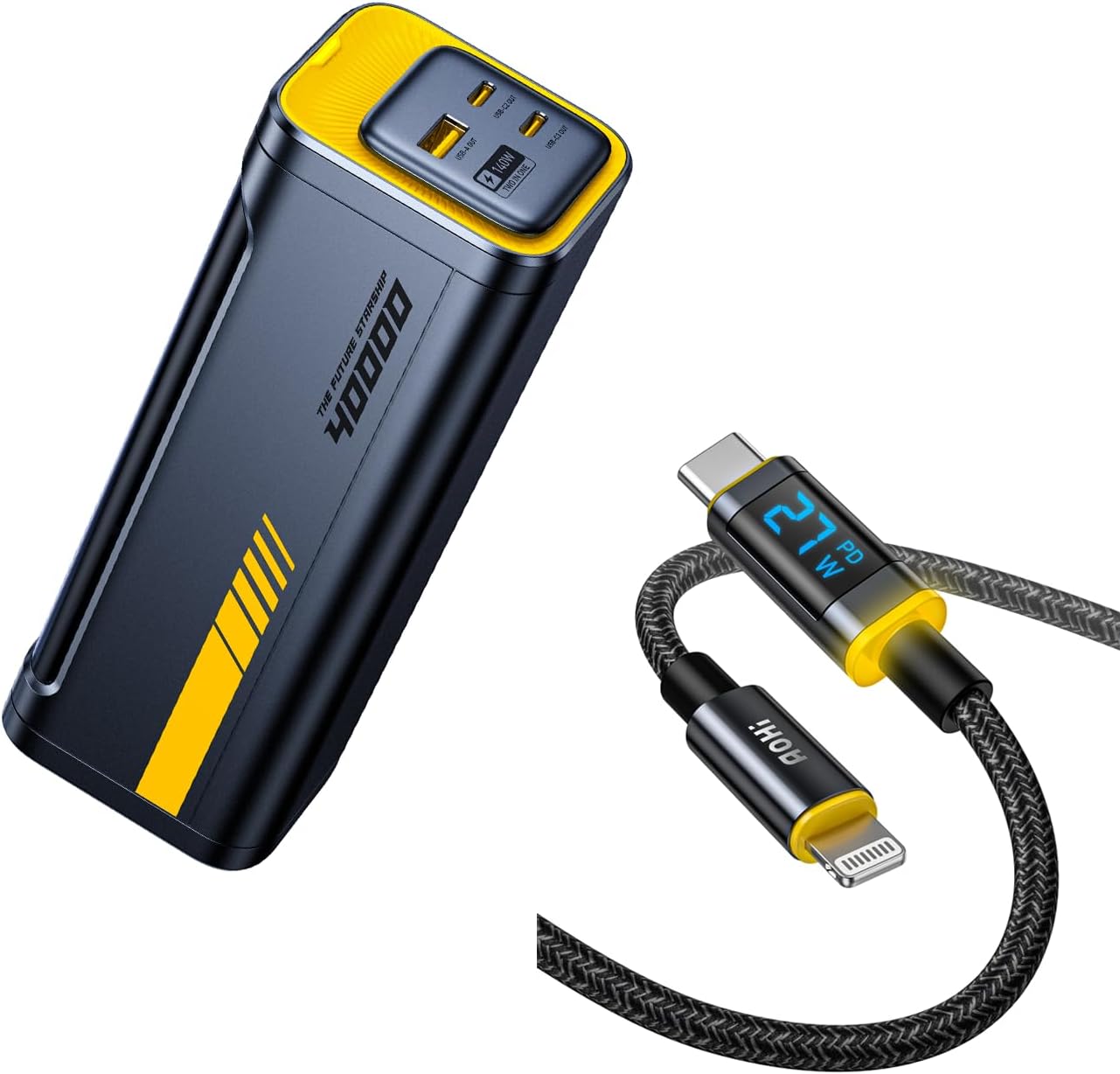 Amazon.com: AOHI USB C to Lightning Cable 140W PD3.1 The Future ...