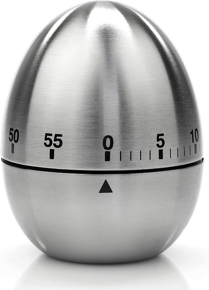 Edelstahl Eieruhr, Mechanischer Küchenwerkzeug Zeitgeber,Küchentimer ...