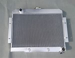 3 ROW Aluminum radiator for Jeep CJ CJ5 CJ6 CJ7 GM CHEVY CONVERSION ...