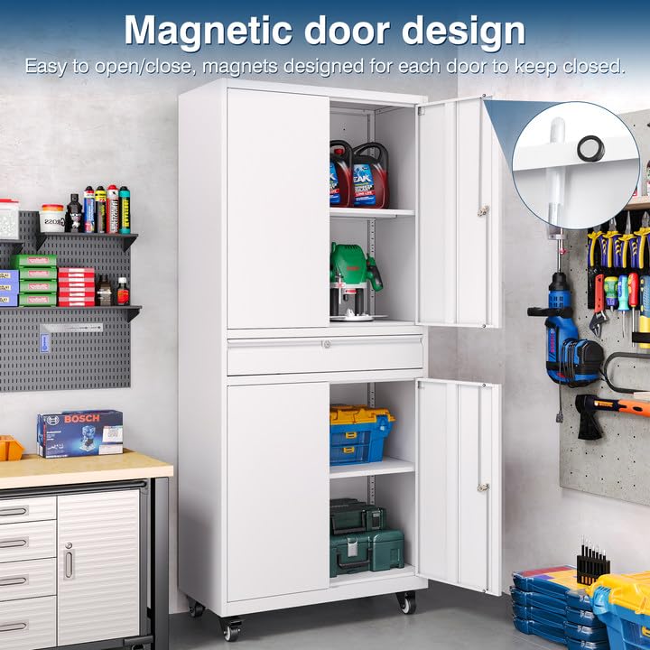 Enclosed Garage Storage Wheels
