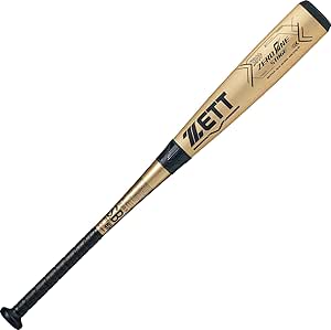 Amazon | ゼット(ZETT) 軟式野球 バット ゼロワンステージ 超々ジュラルミン 74cm 520g平均 シャンパンゴールド(8201) 日本製 BAT71424 | ゼット ...