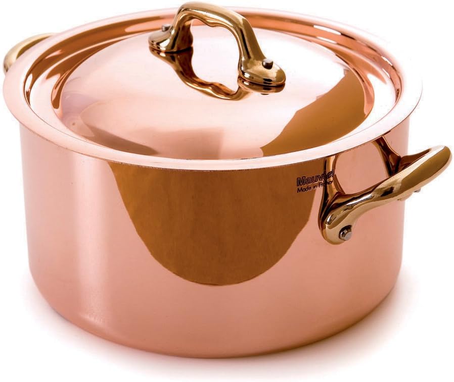 Amazon.com: Mauviel Copper 6-1/4-Inch Sauce Pot: Saucepans: Home & Kitchen