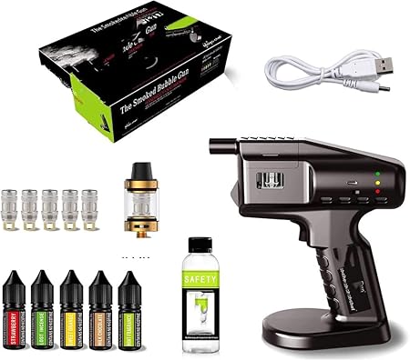 Cocktail Smoker Kit, Smoke Gun Bubble Cocktail Portable Handheld Cold ...