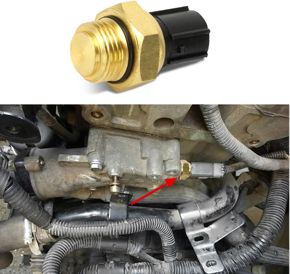 Amazon.com: HAOBO Radiator Coolant Fan Switch, Water Temperature Sensor, Coolant Temperature ...