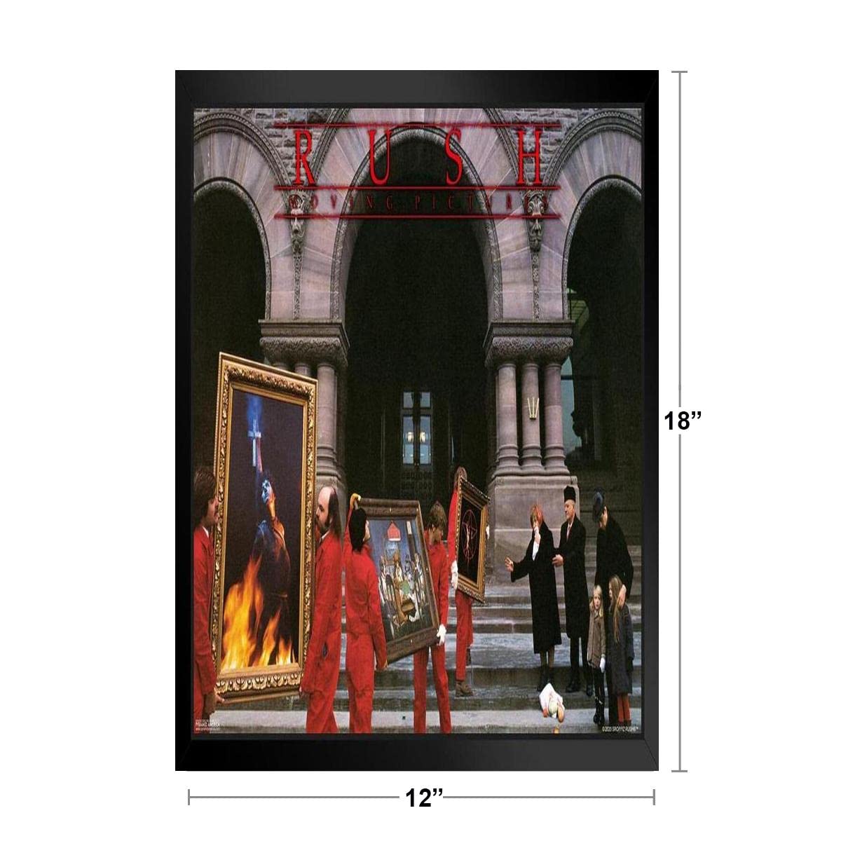 Rush Moving Pictures Album Cover Meaning