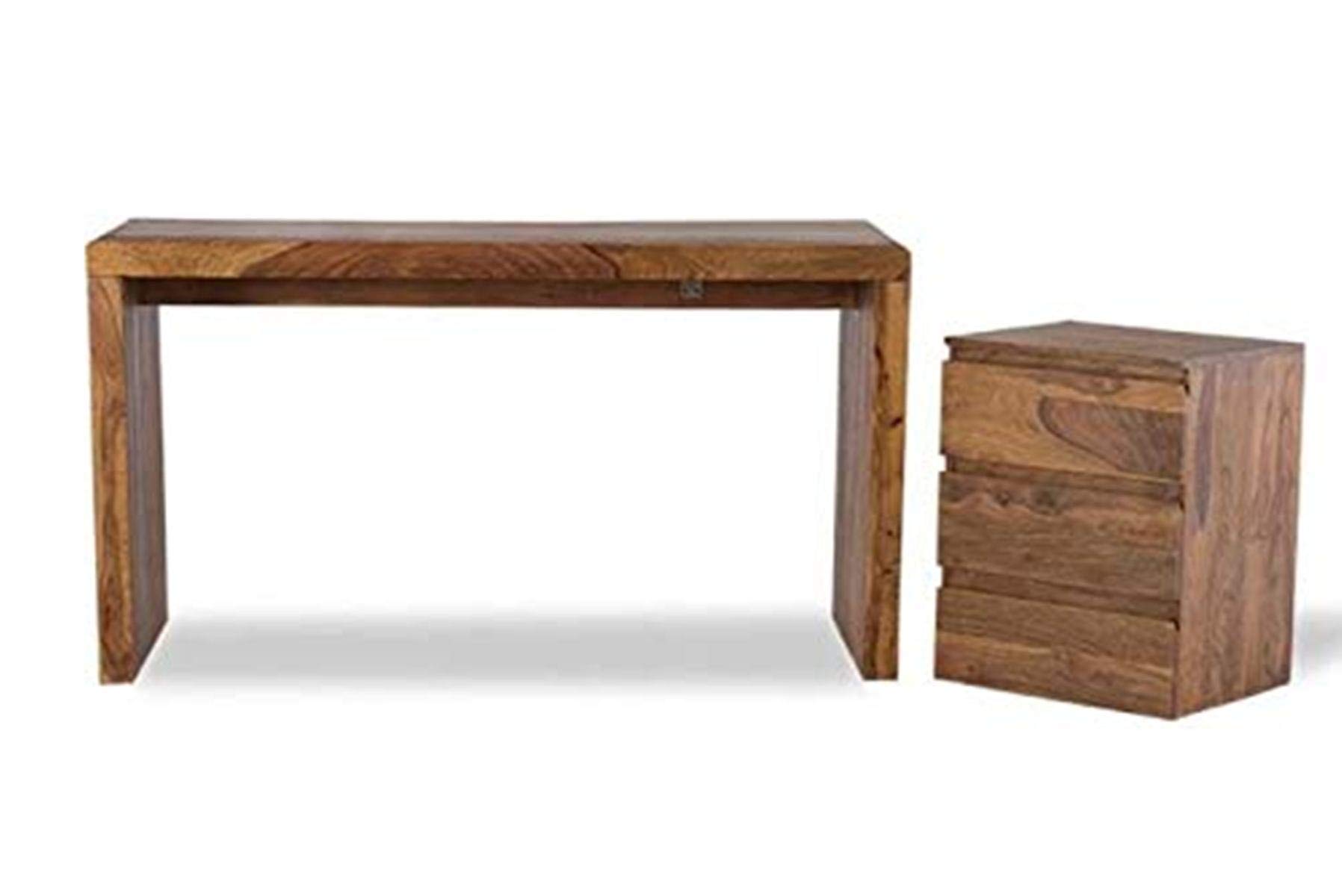 Balaji Furniture Sheesham Wood Study Desk Table for Adults | Writing ...