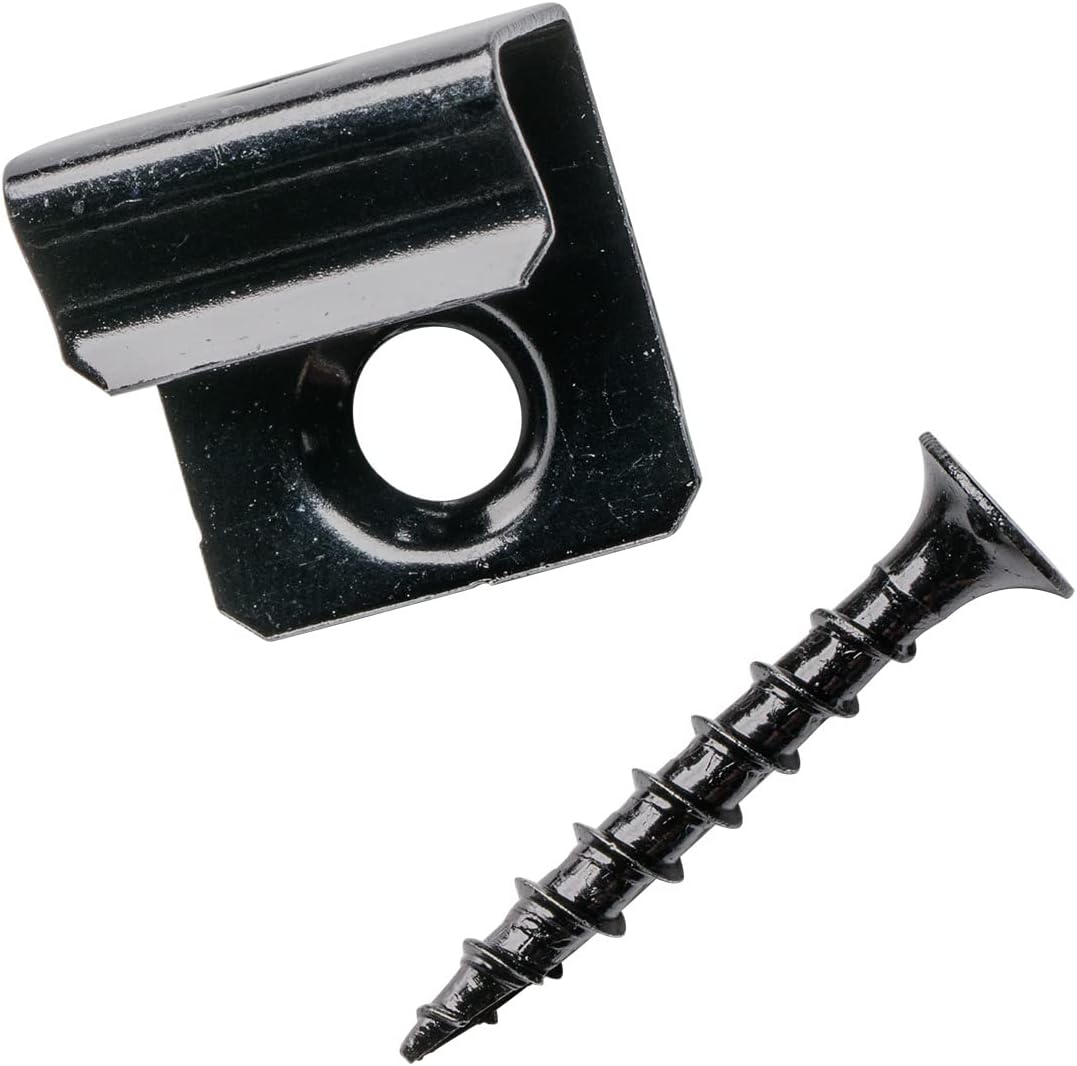 Starter Clip (End Clip) Hidden Fasteners - 25 Clips and 25 Flat Head 1 ...
