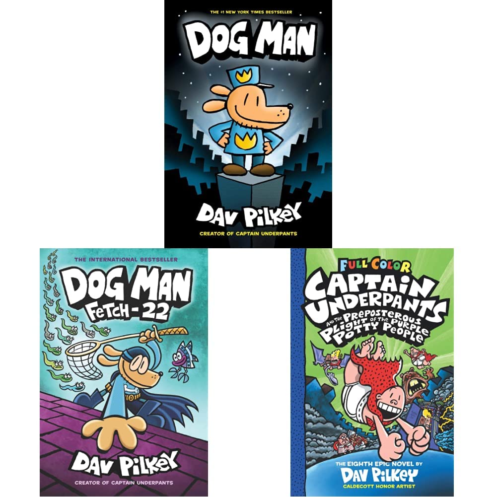 Dog Man Dog Man 1 And Dog Man Fetch 22 | Desertcart INDIA