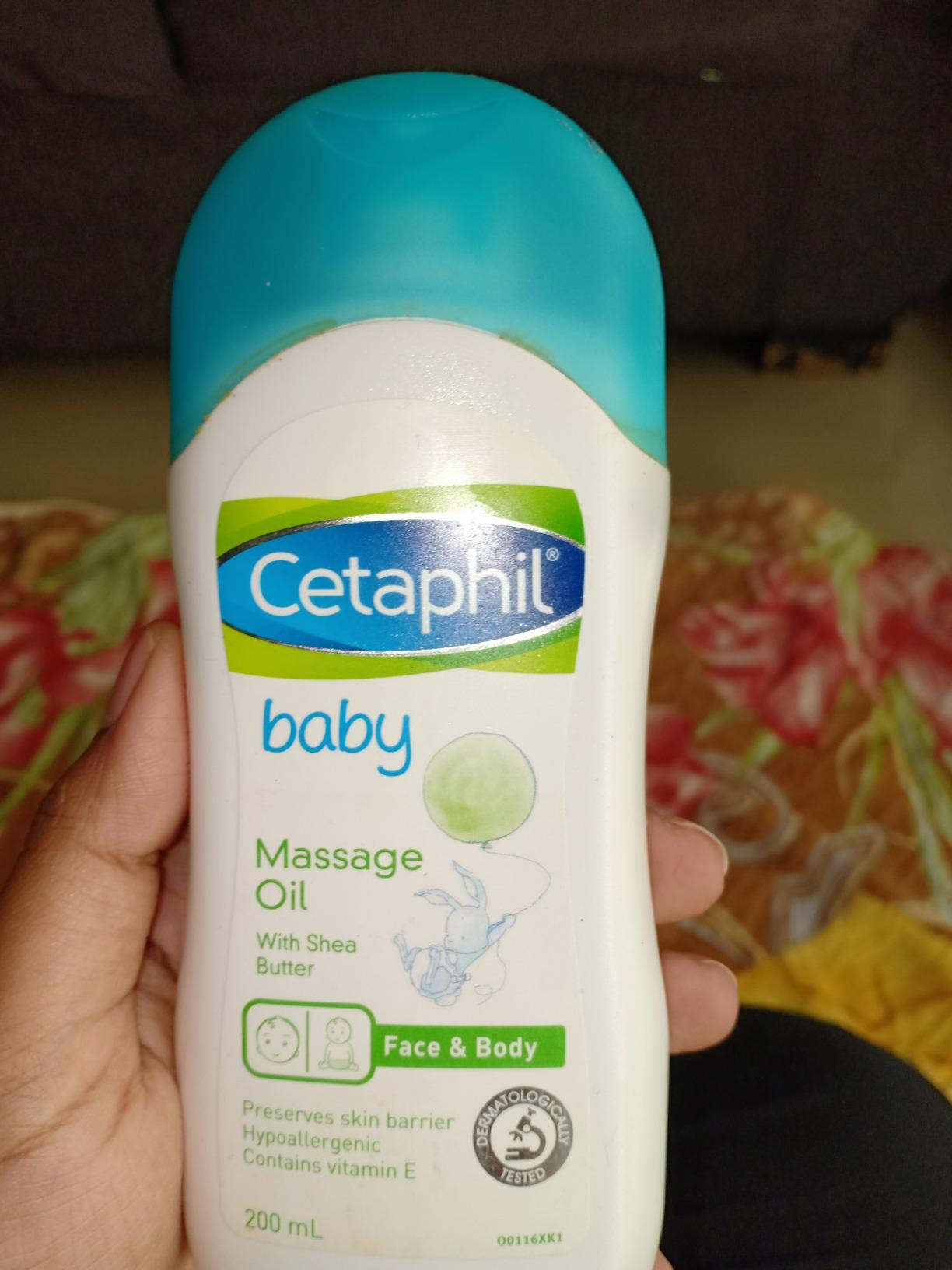 Cetaphil Baby Massage Oil, 200 ml, White : Amazon.in: Baby Products