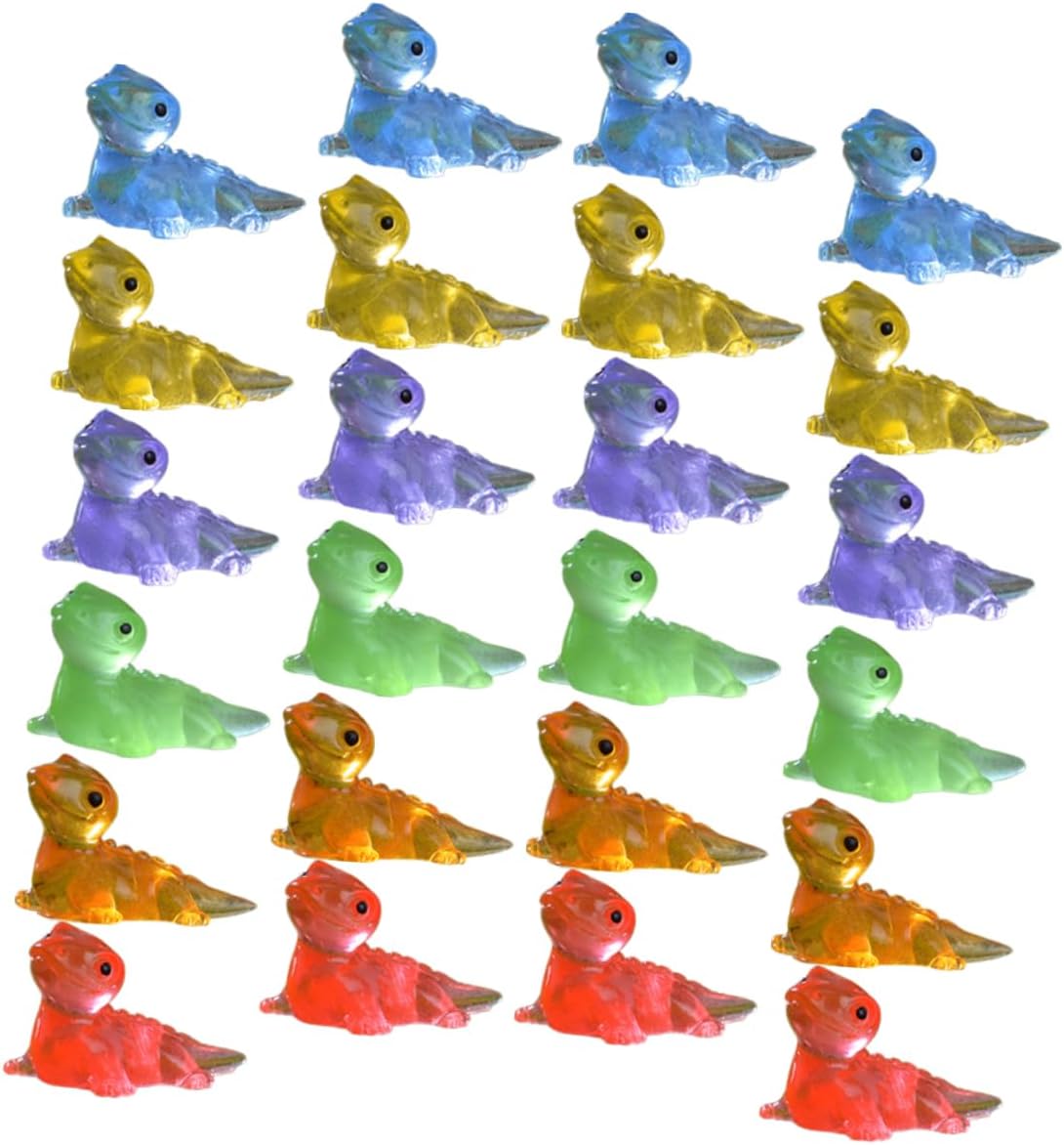 Amazon.com: FELTECHELECTR 30pcs Micro Landscape Lizard Resin Crafts ...