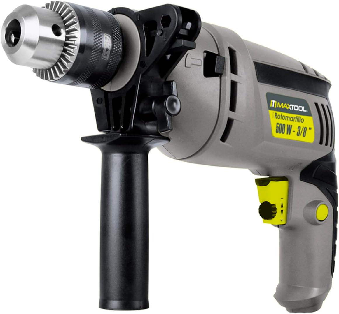 ROTOMARTILLO MAXI TOOL 500W de 1/2", Potencia de 500W, Broquero de 1/2 ...