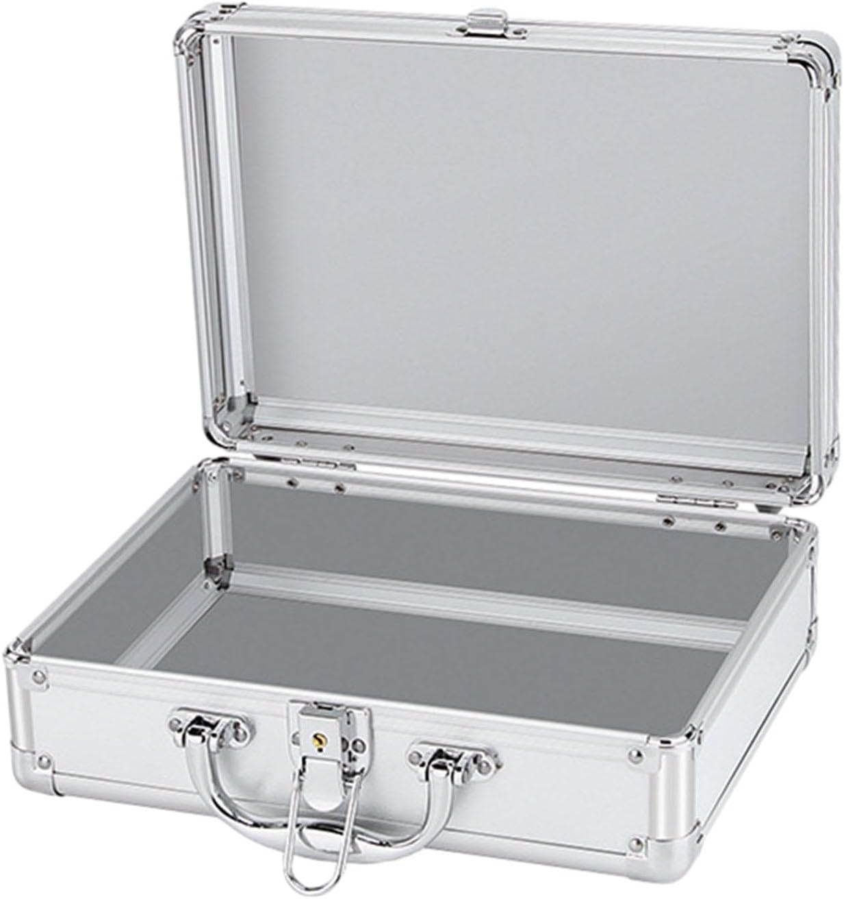Aluminum Alloy Tool Case,Aluminum Suitcase with Handle,Large Accessory ...