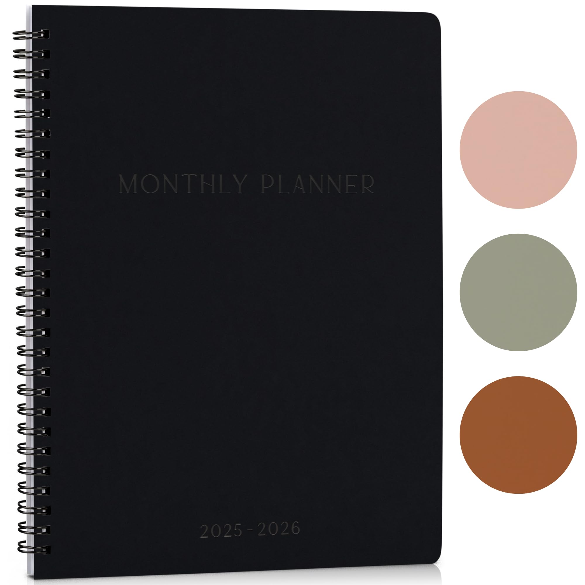 Snapklik.com : Beautiful 2025-2026 Monthly Planner And Calendar Book ...