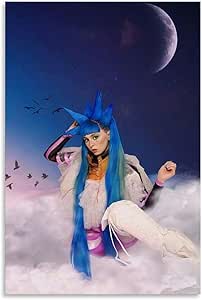 Amazon.com: UTKTTRSE Ashnikko (1) Canvas Poster Wall Art Decor Print ...