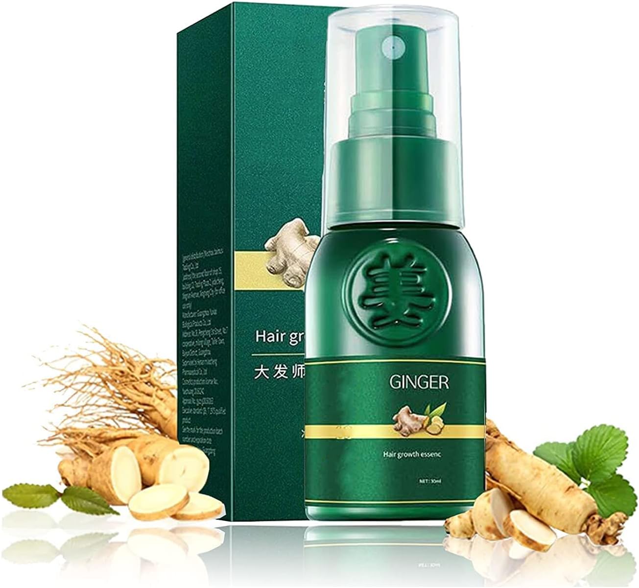 Waltzgo ShougaGRO Japanese Hair Growth Spray, HyunGang Korea Ginseng ...