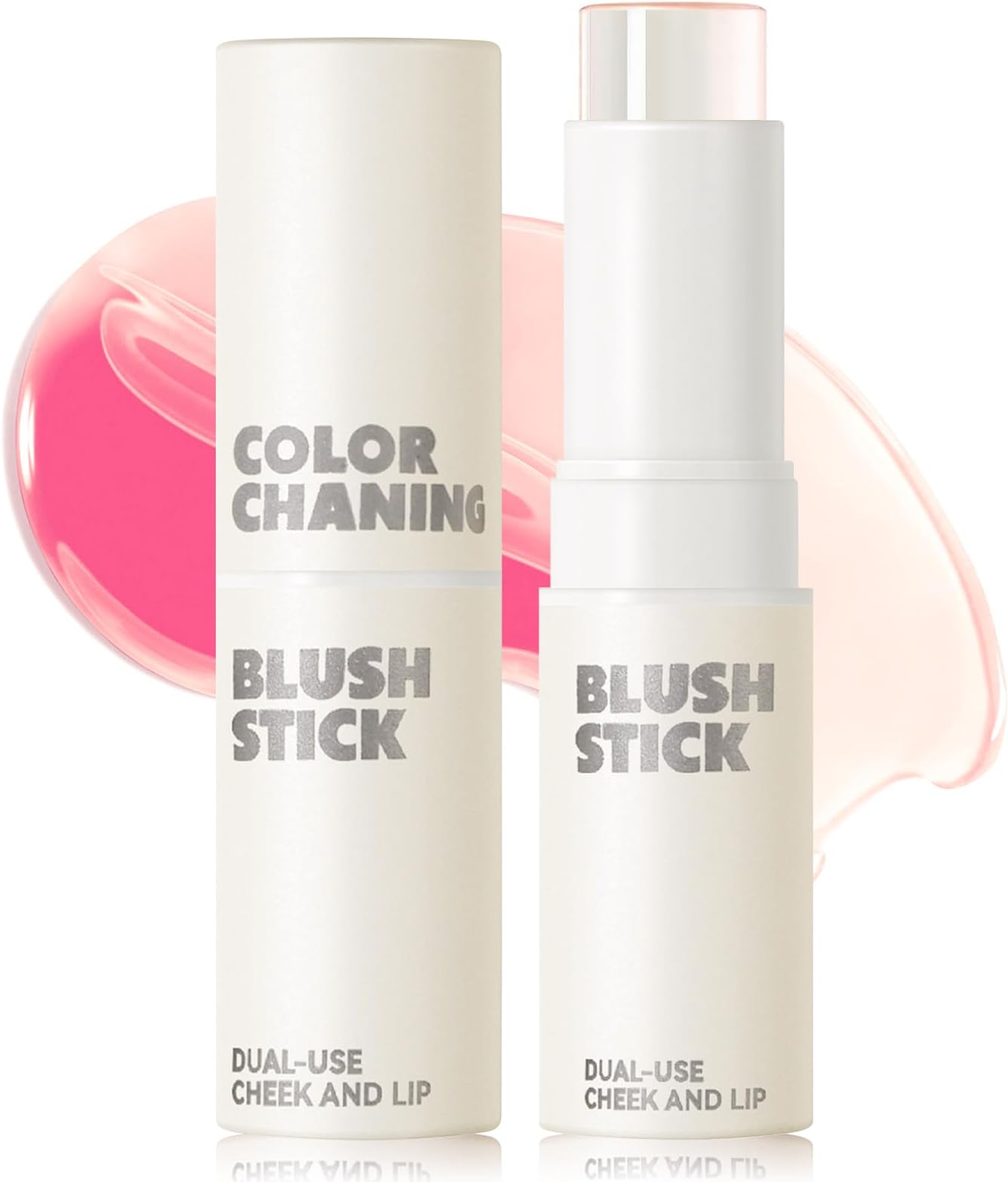 Amazon.com : NewBang Color Changing Blush Stick for Cheeks Makeup,Clear ...