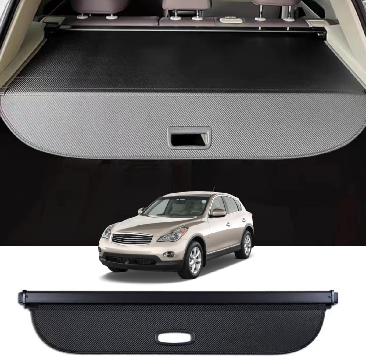 Amazon.com: Okutech Retractable Cargo Cover Compatible with 2008-2013 ...