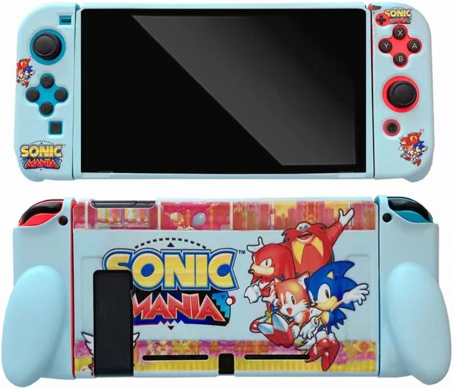 Amazon.com: ENFLY Cute SONIC Dockable Case Cover for Nintendo Switch ...