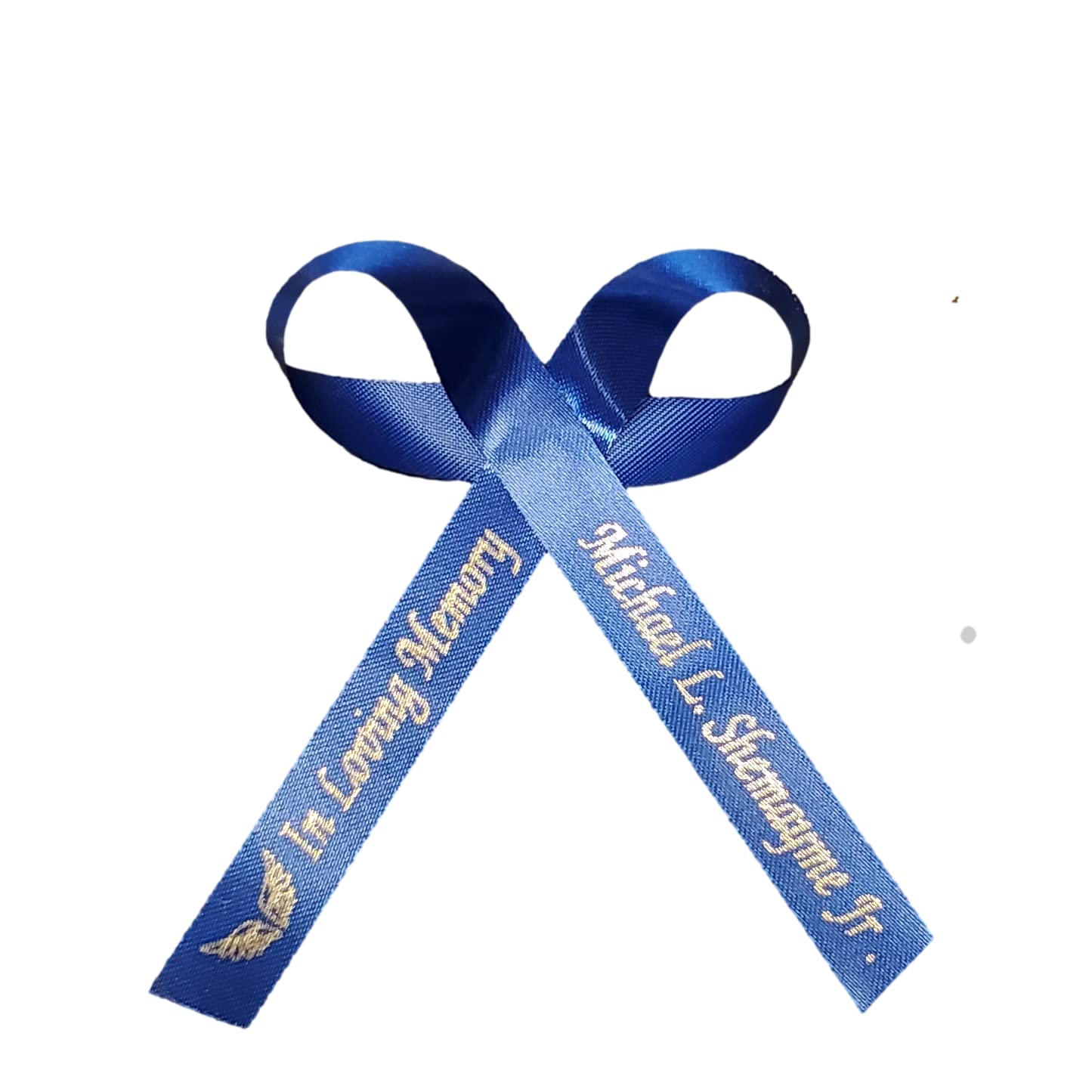 Amazon.com: 25 Personalized Memorial Service Ribbons for Funeral ...
