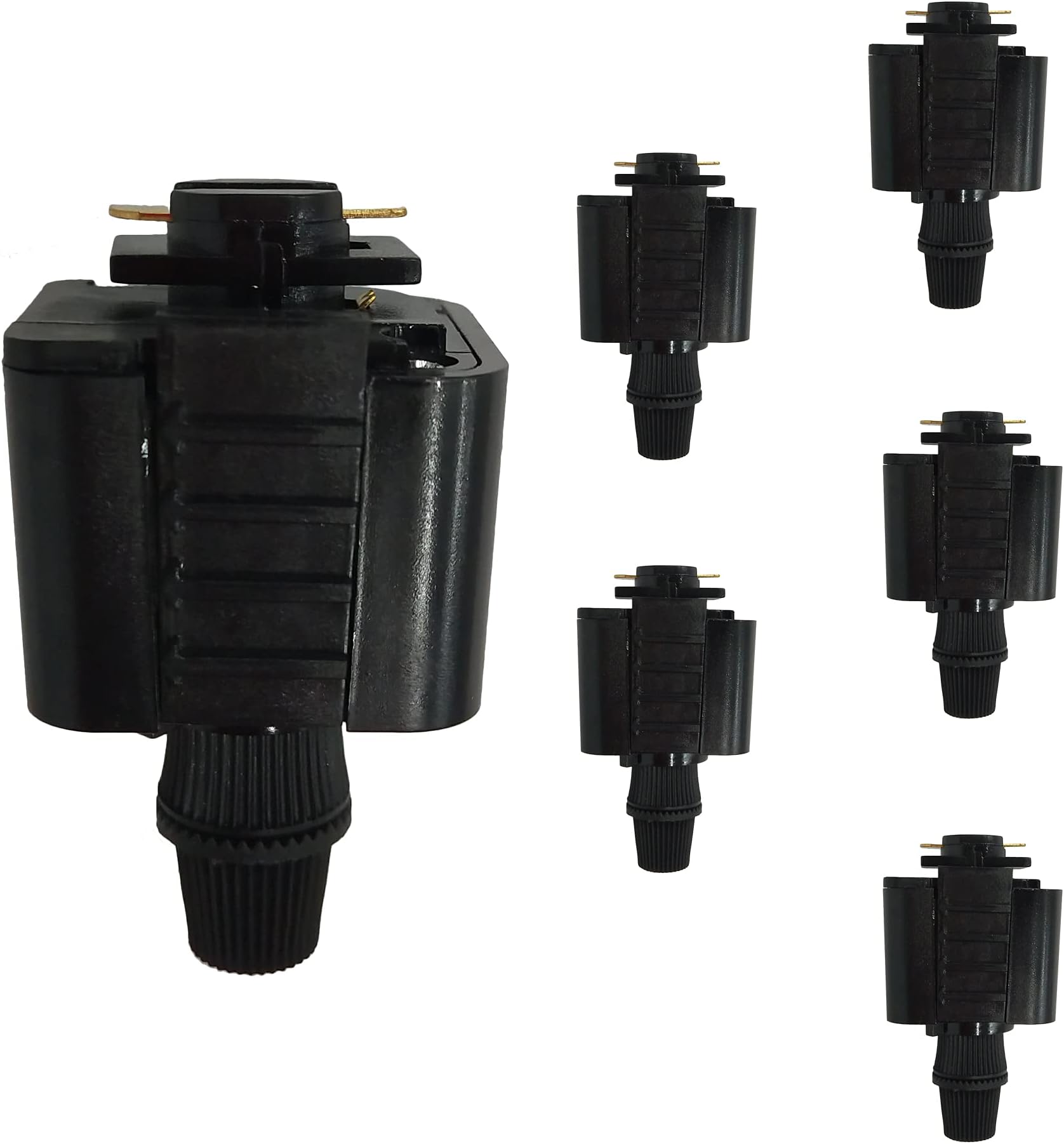 L-Type Track Lighting Connectors for L-style Single Circuit 2-wire ...