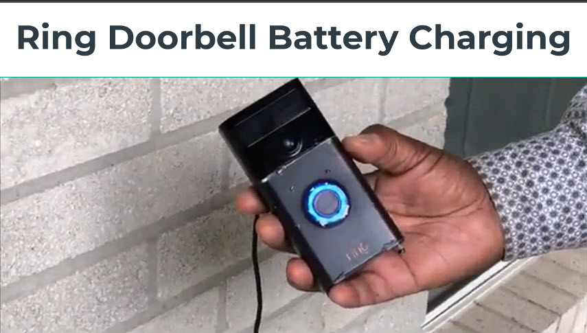 Watch How To Charge Your Ring Doorbell Battery on Amazon Live