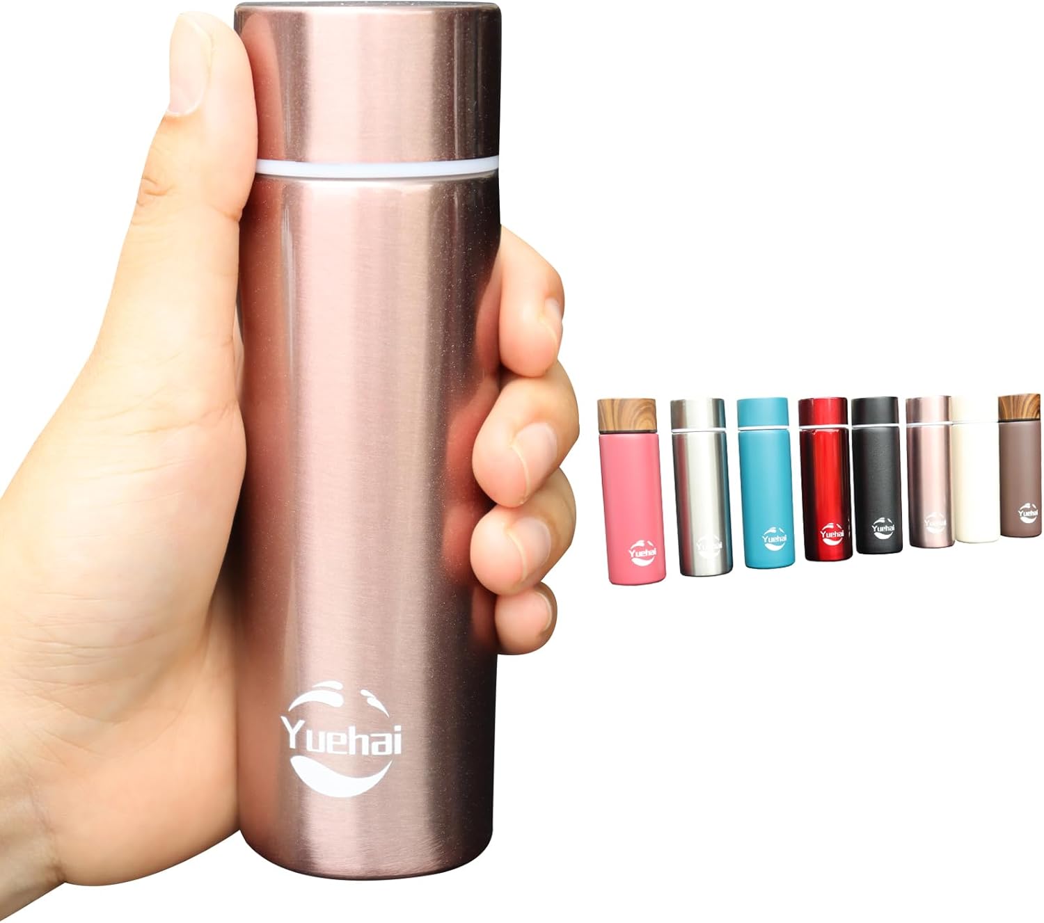 Stainless Steel Water Bottle, Mini Flask 150ML,Coffee Vacuum Small ...