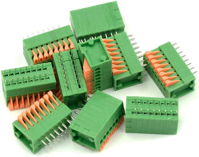 Amazon.com: Hxchen 10Pcs KF141V 16P(2 x 8Pin) 2.54mm Pitch Spring Type ...