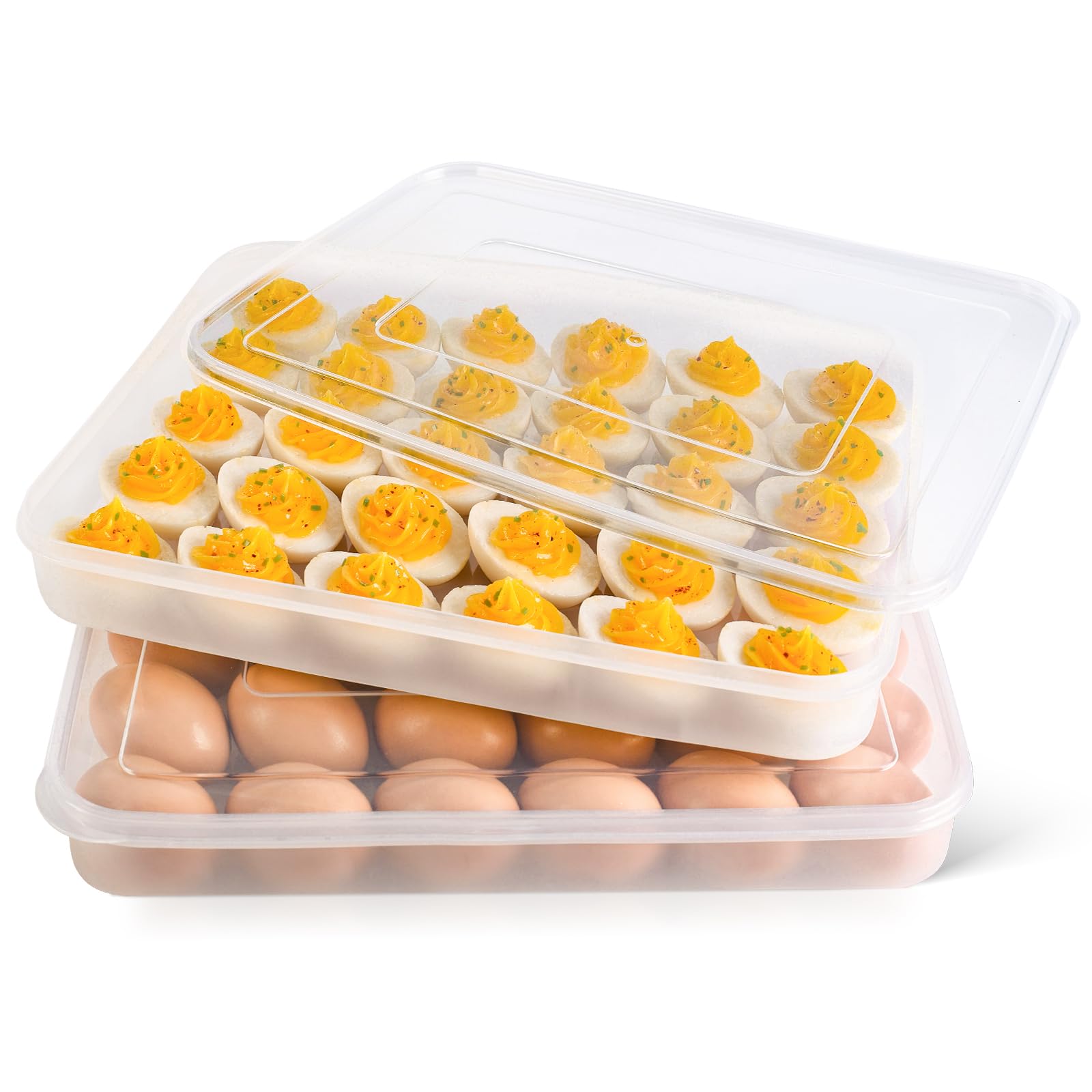 Snapklik.com : HANSGO Deviled Egg Containers