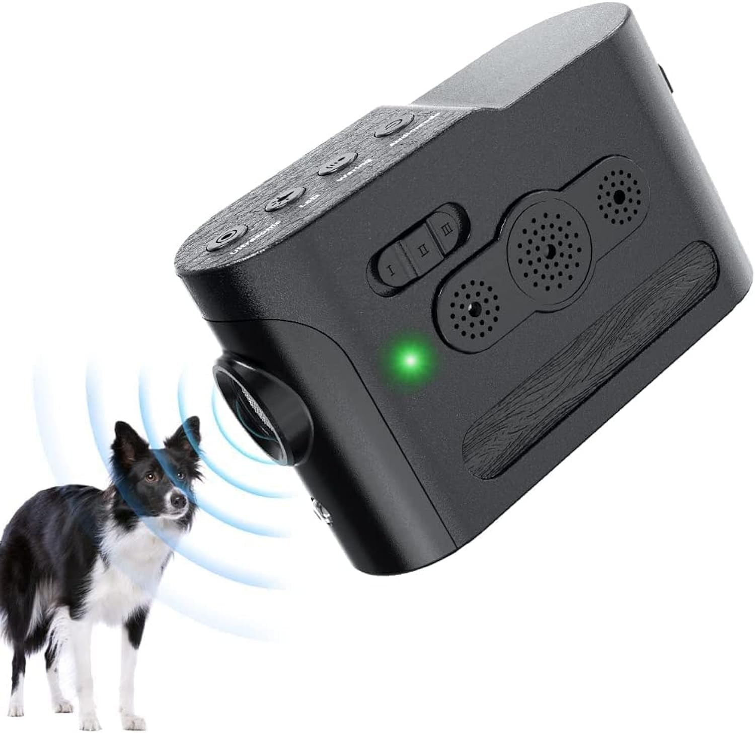 Sonic Anti-Barking Device, Rechargeable Bark Deterrent Ultrasonic Bark ...
