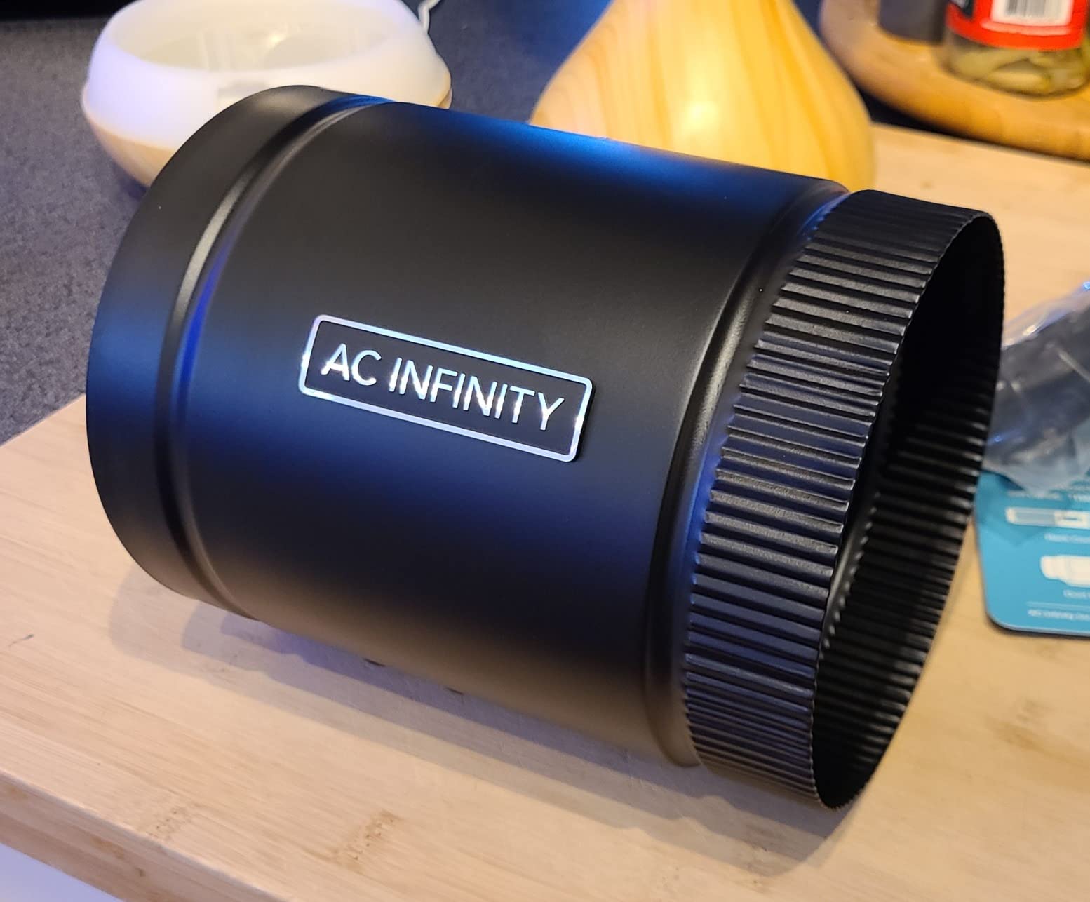 AC Infinity RAXIAL S6, Inline Booster Duct Fan 6” With Speed Controller ...