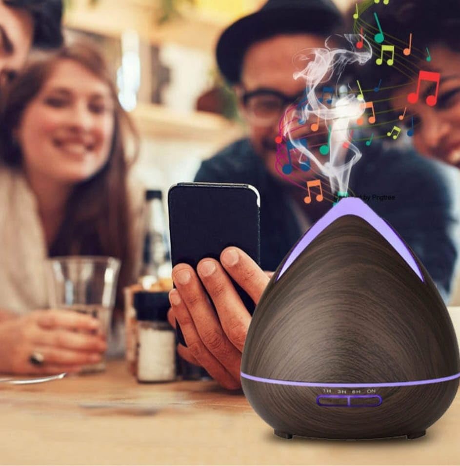 Amazon.com: 400ML Essential Oil Diffuser for Essential Oils Bluetooth ...