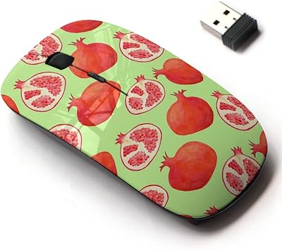 Amazon.com: 2.4G Wireless Mouse with Cute Pattern Design for All ...