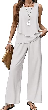 Amazon.com: FLORENCE IISA 2 Piece Sets for Women 2025 Summer Outfits ...