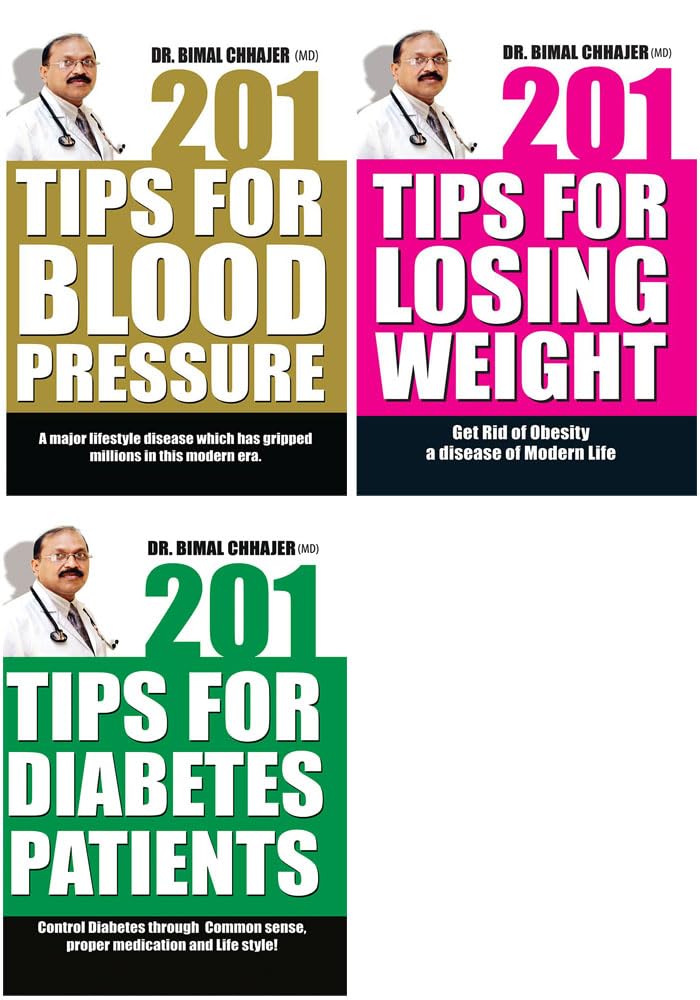 Best Health Books : 201 Tips For Blood Pressure + 201 Tips For Diabetes ...