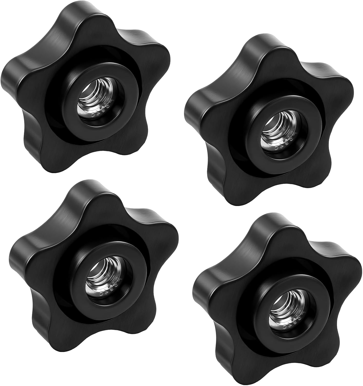 Amazon.com: Alrhso 5/16 Star Knobs Wing Nut, 4 Pcs 5/16 Female Thread ...
