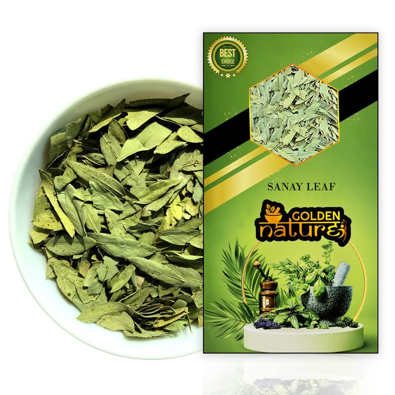 Buy Golden Nature Senna Leaves - Sanay Leaves - Cassia Angustifolia ...