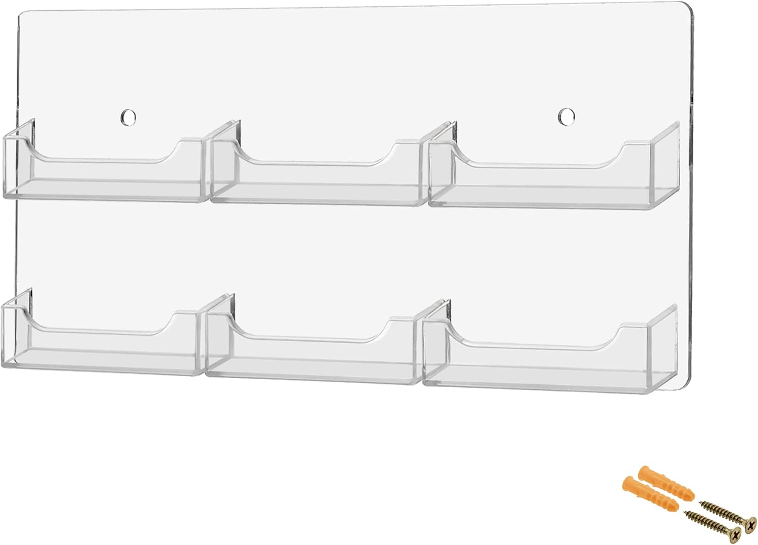 Amazon.com : Marketing Holders Wall Business Card Holder with Hanging ...