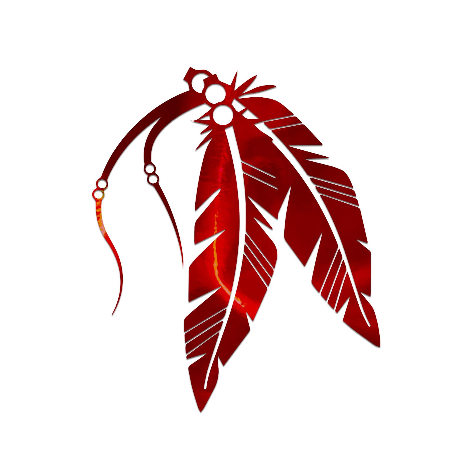 Amazon.com - Native Feathers Decal Vinyl Sticker Auto Car Truck Wall ...