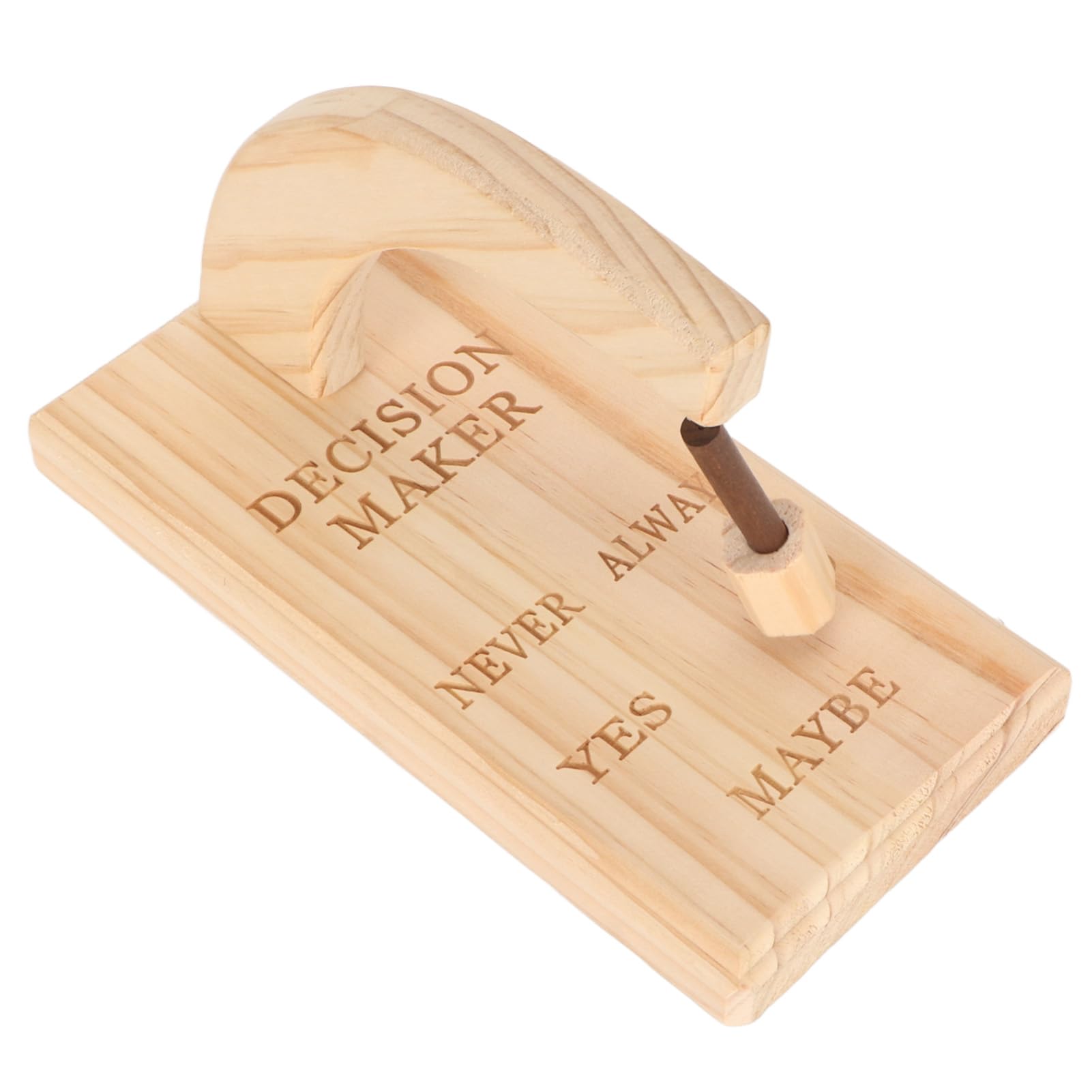 Decision Maker Selector Swing Wooden Magnetic Creative Pendant Board ...
