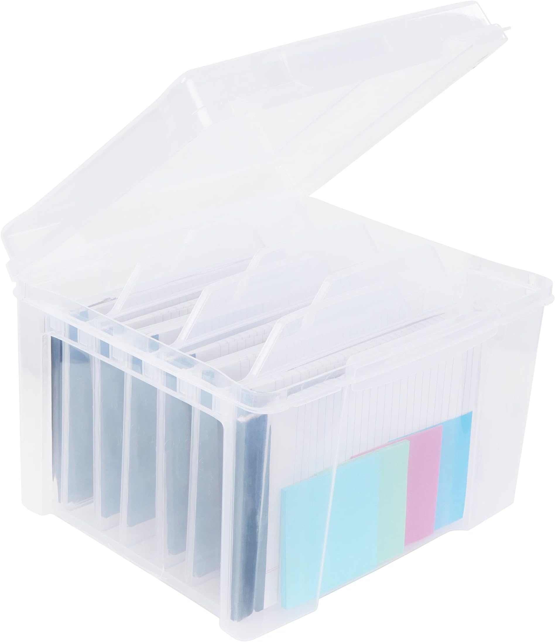 Amazon.com: Joelver Maker Plastic Clear Greeting Card Box with 6 Clear ...