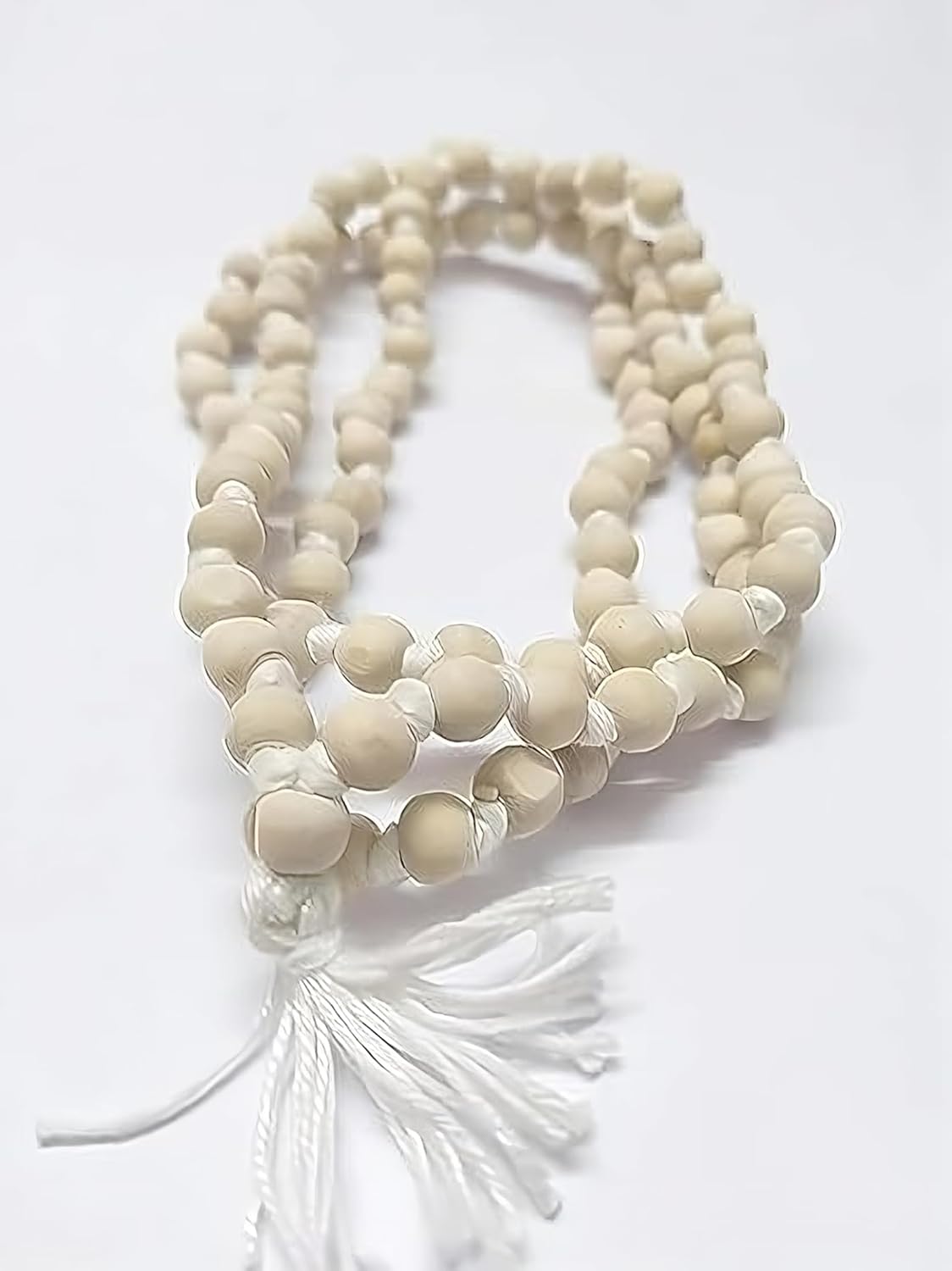 neem japa mala(Set of 1, 2, 3, 5 malas) (Pack_of_2malas) : Amazon.in ...