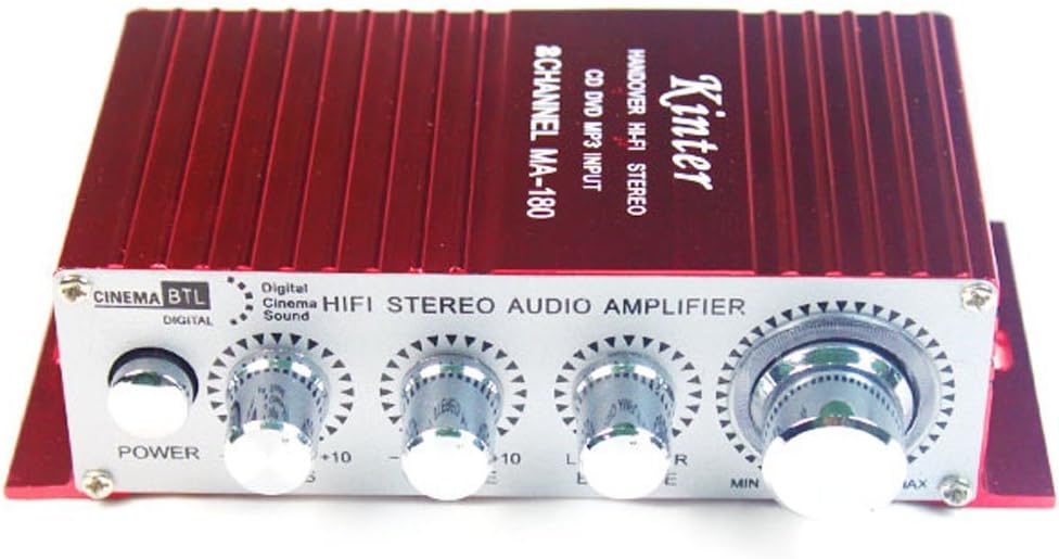 Amazon.com: Kinter MA180 MA-180 12V Mini Power Amplifiers Car Computer ...