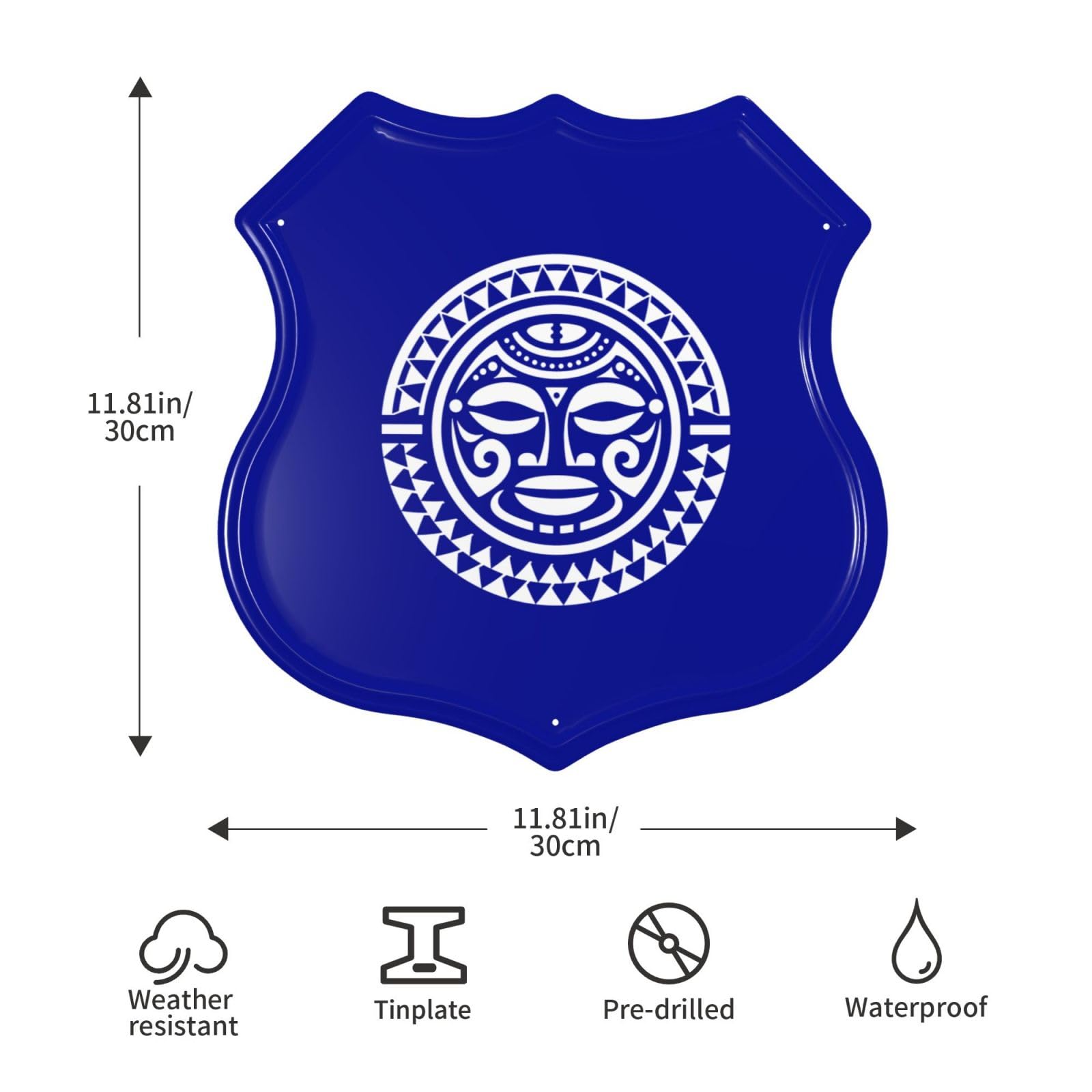 Polynesian Tribal Shield