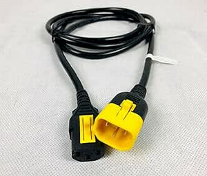 Amazon.com: Lot of 10 CSA SJT 3G1.0mm² Locking Baohing Power Cord 10A ...