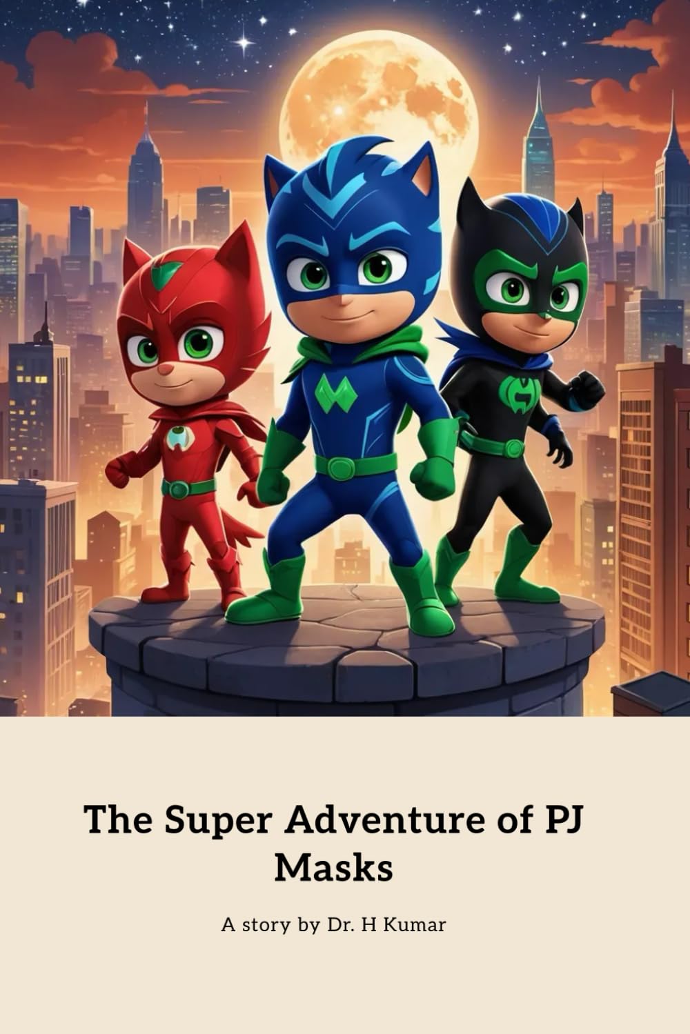 The Super Adventure of PJ Masks: Teamwork Saves the Day: Amazon.co.uk ...